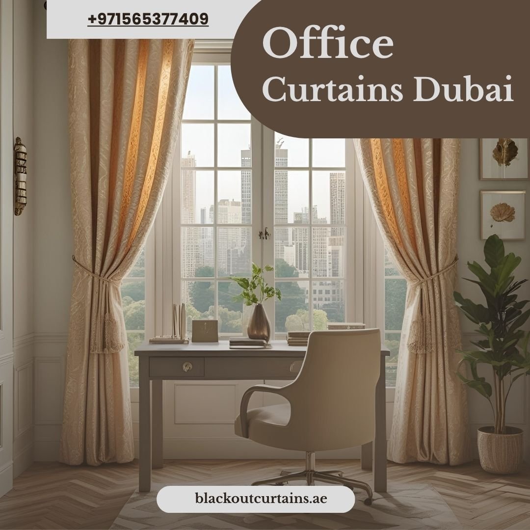 Office Curtains Dubai | Custom Designs & Fast Installation