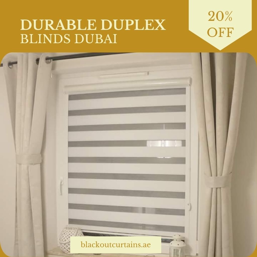 Duplex Blinds Dubai | Modern Light Control & Privacy Solution